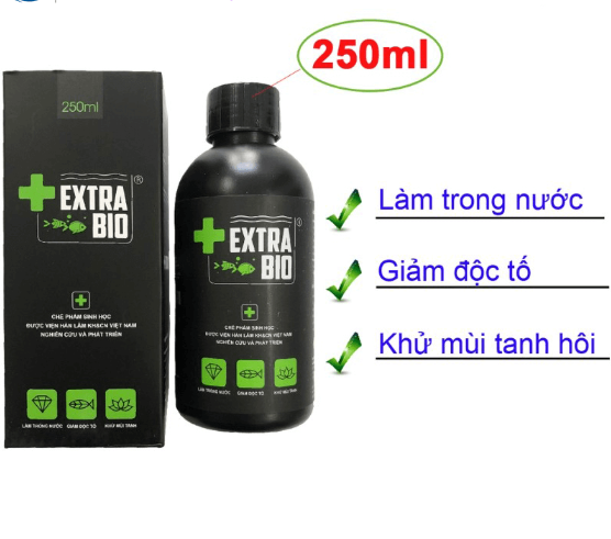 Men vi sinh làm trong nước Extrabio 250ml - THIẾT BỊ LỌC HỒ KOI CHUYÊN DỤNG